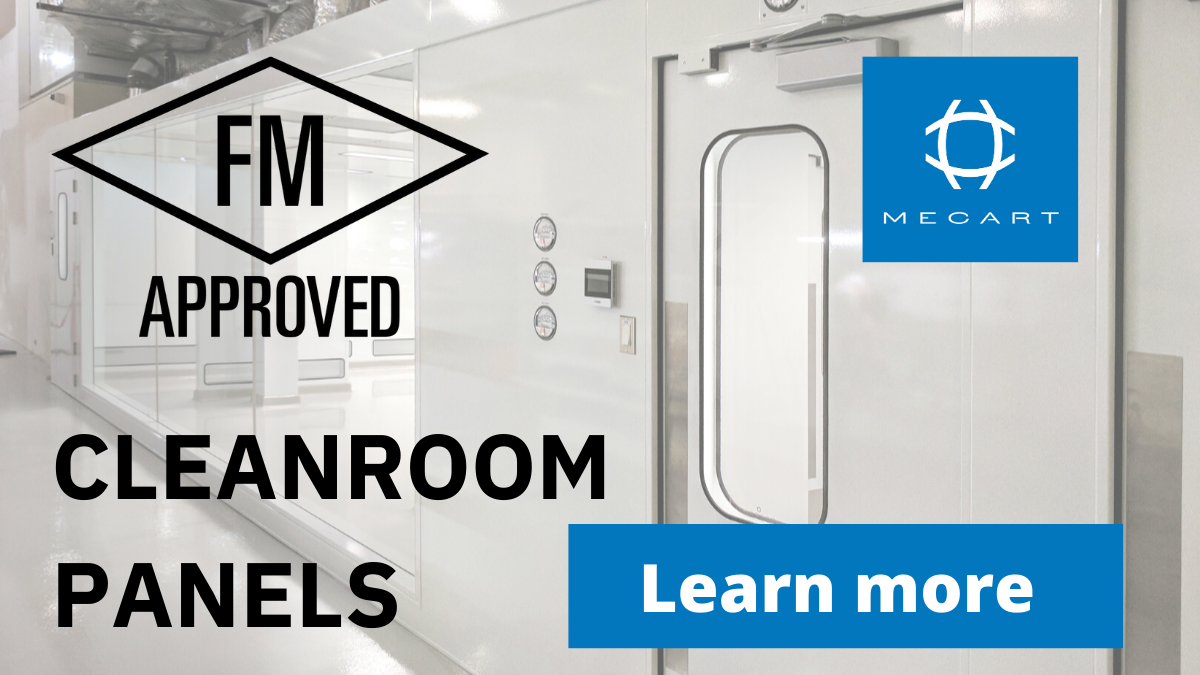 Mecart Cleanrooms Obtains FM Approval for Cleanroom Panels | Mecart