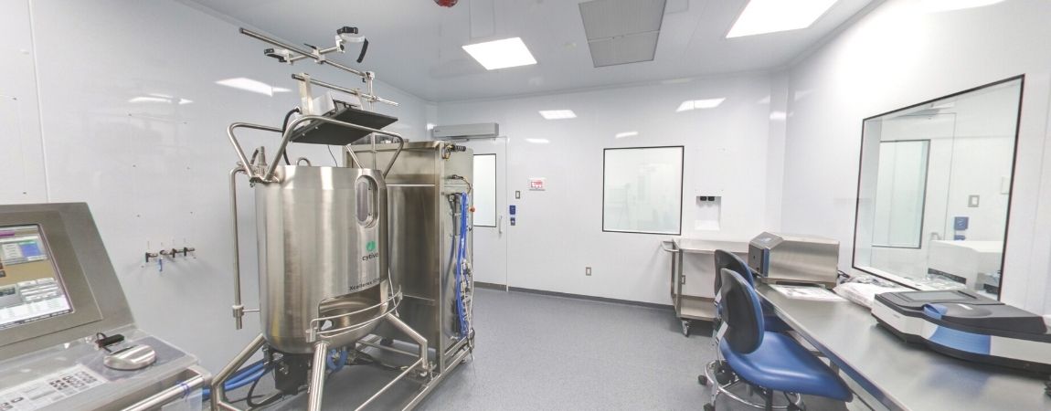 Plasmid DNA Manufacturing Cleanroom for a Biotech CDMO | MECART