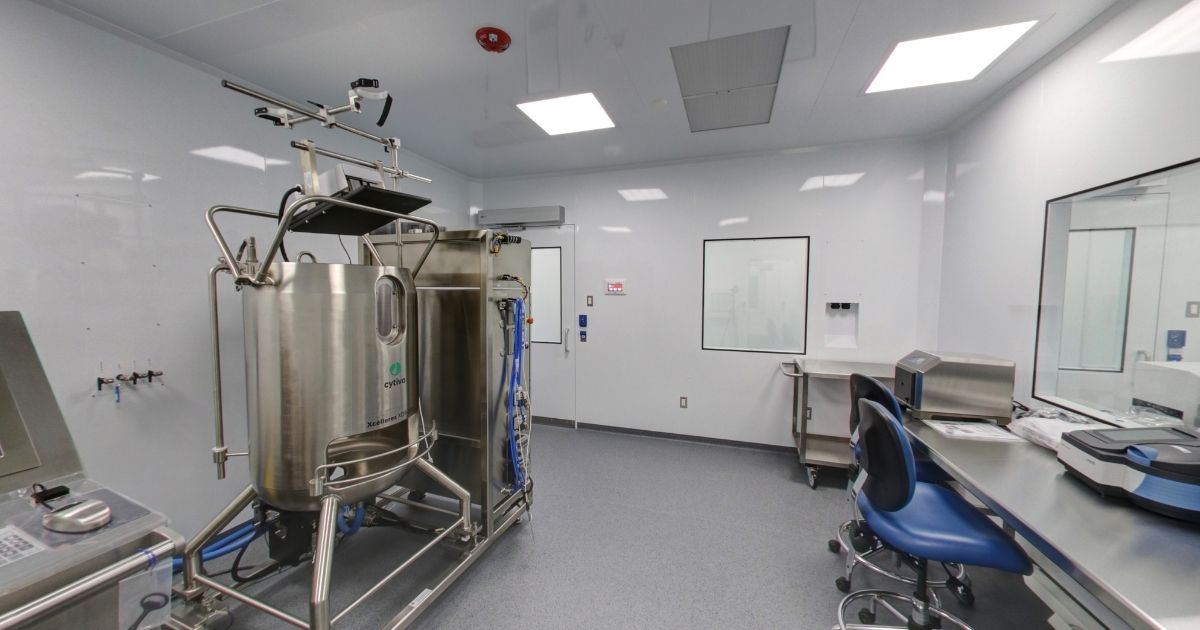Plasmid DNA Manufacturing Cleanroom for a Biotech CDMO | MECART